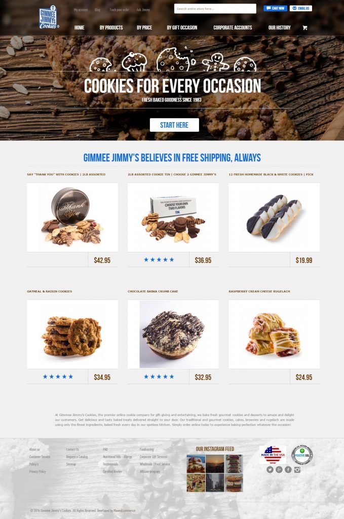 Gimmee Jimmy's Cookies
